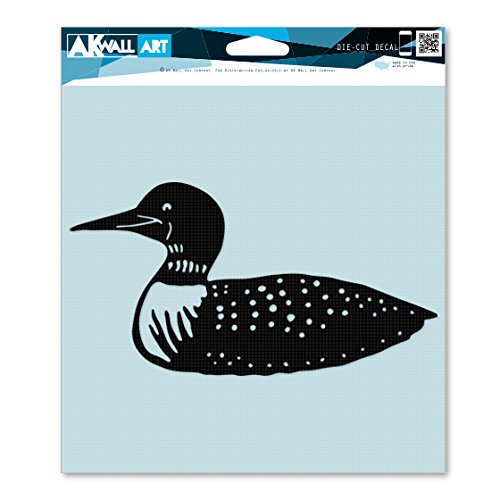 Loon - Vinyl Decal - Car Truck Laptop - SELECT SIZE
