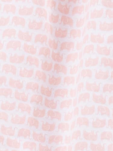 Simple Joys by Carter's Girls' Short-Sleeve and Sleeveless Dress Sets, Pack of 2, Pink Elephants/Grey Bear, 3-6 Months