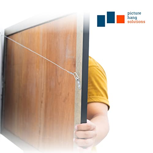 Heavy Duty D-Ring Picture Hangers - 50 Pack - 2 Hole with Screws - Picture Hang Solutions