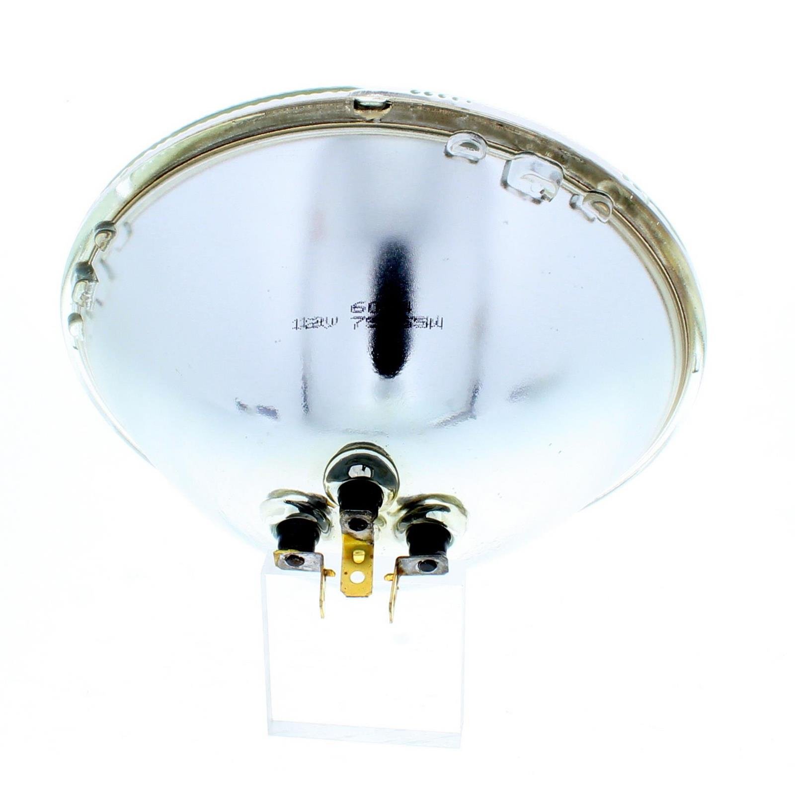 Round Sealed Beam Headlight Bulb, 12 Volt 7 Inch