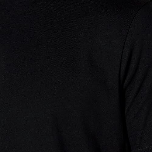 Amazon Essentials Men's Slim-Fit Short-Sleeve Crewneck T-Shirt, Pack of 2, Black, Small