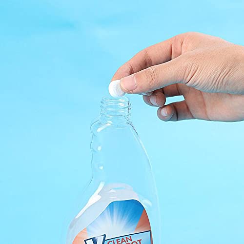 Jialansm Multifunctional Solid Effervescent Tablets, Deep Cleaning In Bathrooms And Kitchens Tablets, Portable Cleaning In Plastic Water Bottles Tablets (Basic Set)