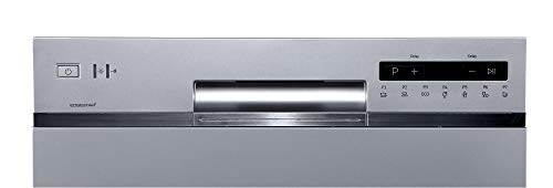 EdgeStar DWP62WH 6 Place Setting Portable Countertop Dishwasher - White