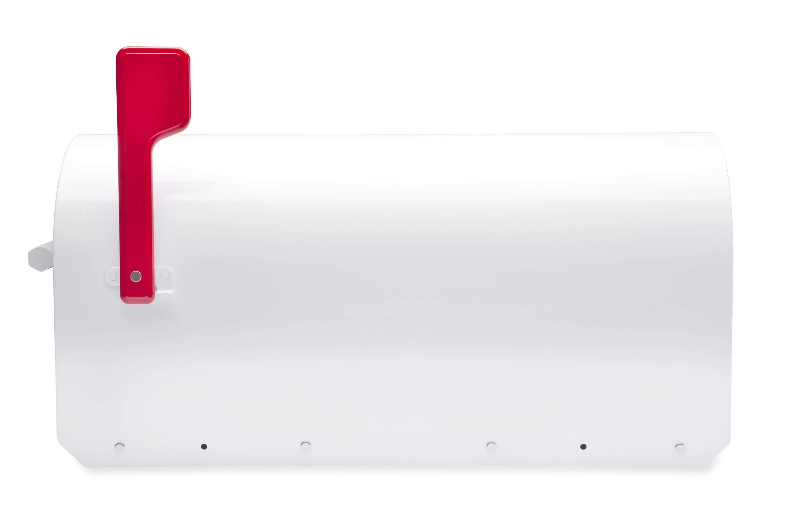 Architectural Mailboxes 5560W-R-10 Sequoia Postmount Mailbox, Large, White, 20. 79 in. x 8. 03 in. x 9. 72 in.