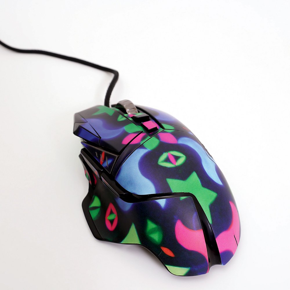 MightySkins Skin Compatible with Logitech G502 Proteus Spectrum Gaming Mouse - Cool Flamingo | Protective, Durable, and Unique Vinyl wrap Cover | Easy to Apply, Remove | Made in The USA