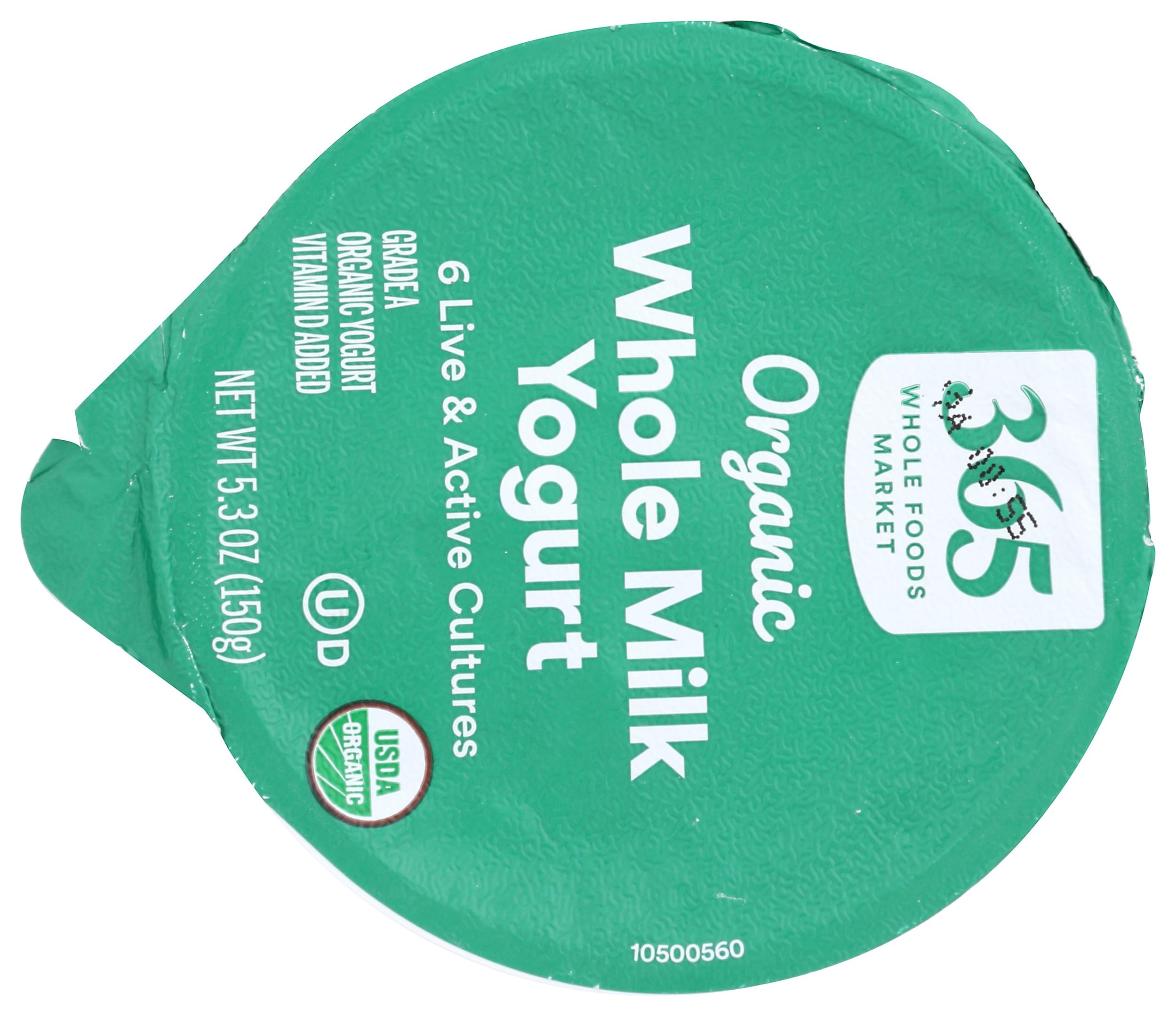 365 by Whole Foods Market, Yogurt Strawberry Organic, 5.3 Ounce