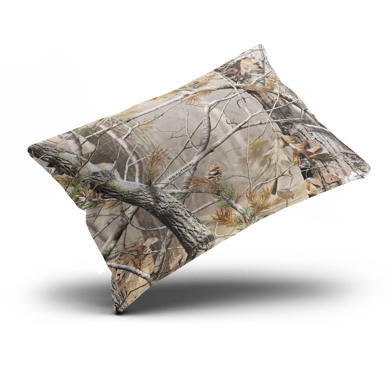 SALLEING Cute Luxury Real Tree Camo Camouflage Design One Side Decorative Pillowcase King Zippered Throw Pillow Case Cushion Cover 20x36 inches