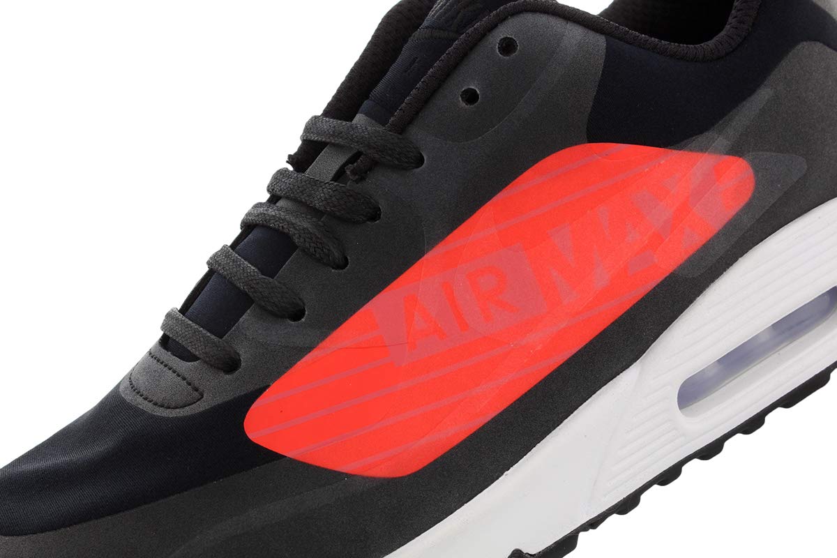 Nike Air Max 90 NS GPX Big Logo Men's Sneaker (9.5 D(M) US) Black/Bright Crimson