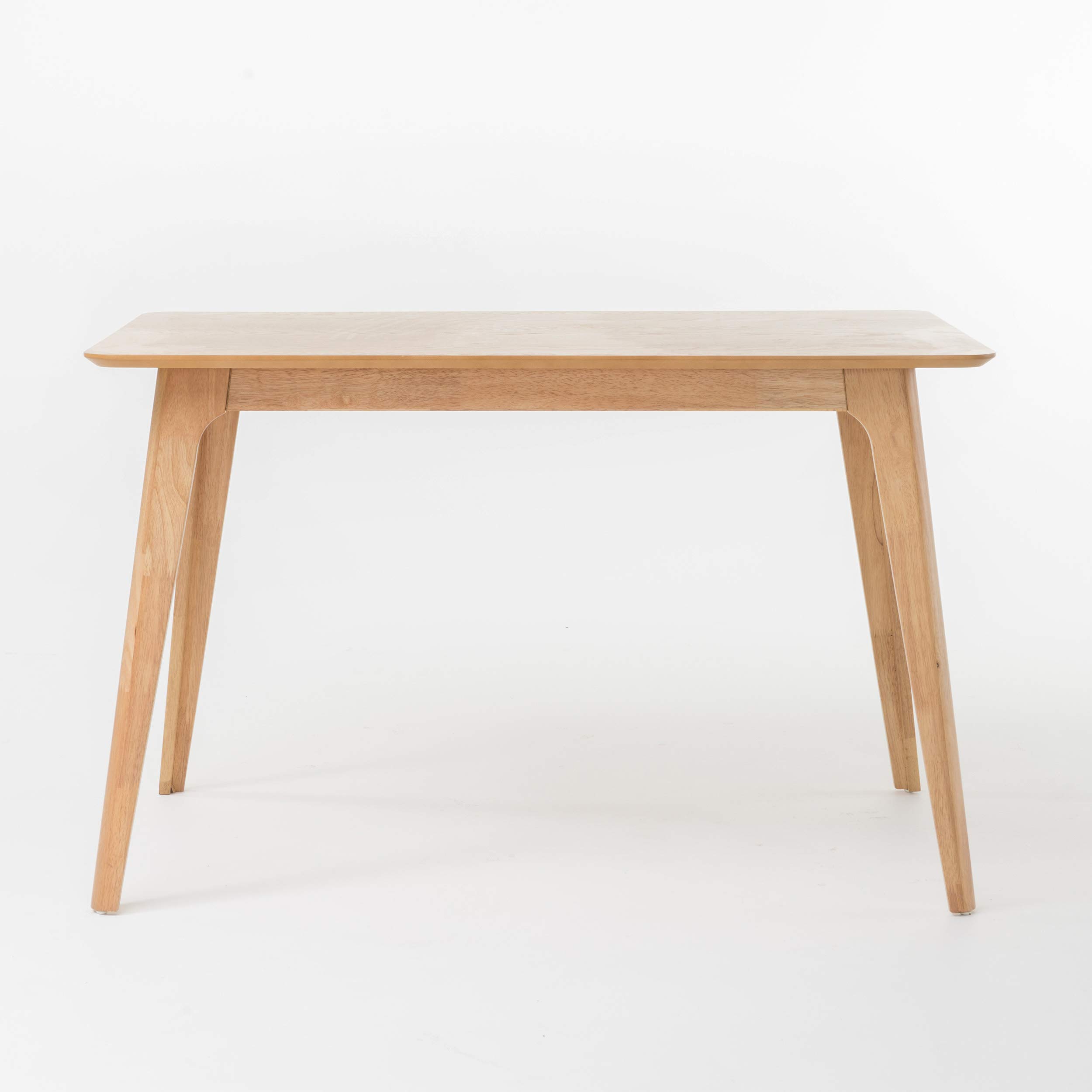 Christopher Knight Home Idalia 50" Rectangular Dining Set, 5-Pcs Set, Natural Oak / Light Beige