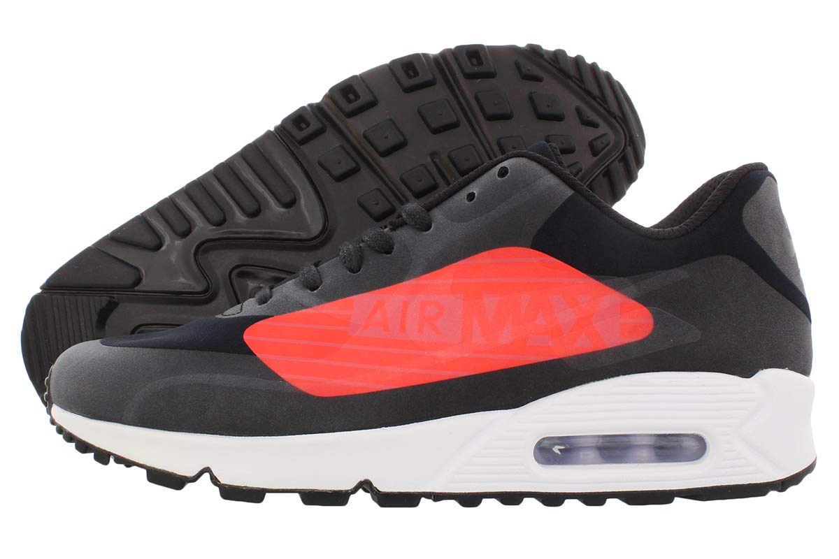 Nike Air Max 90 NS GPX Big Logo Men's Sneaker (9.5 D(M) US) Black/Bright Crimson