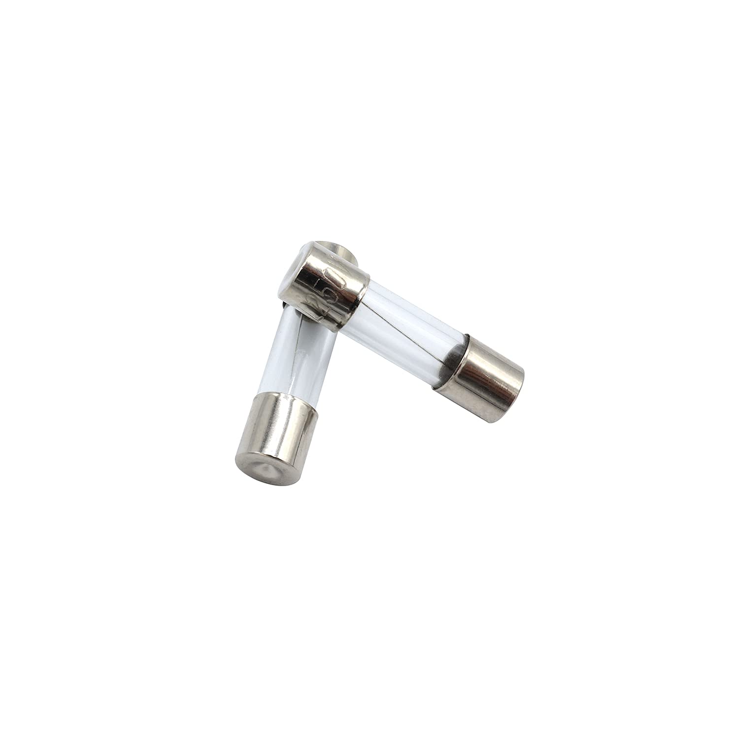 SIXQJZML 10 Pack F2AL Fast-Blow Fuse 2A 250V Glass Fuses 0.2 x 0.78 inch / 5 x 20 mm (2amp) (F2A)