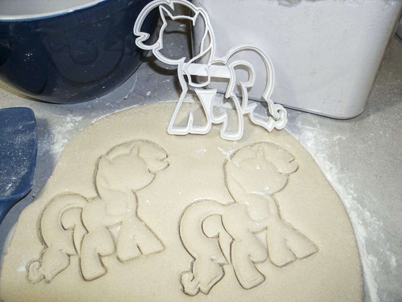 INSPIRED BY MY LITTLE PONY FRIENDSHIP IS MAGIC THEMED CHARACTERS SET OF 6 COOKIE CUTTERS USA PR1077