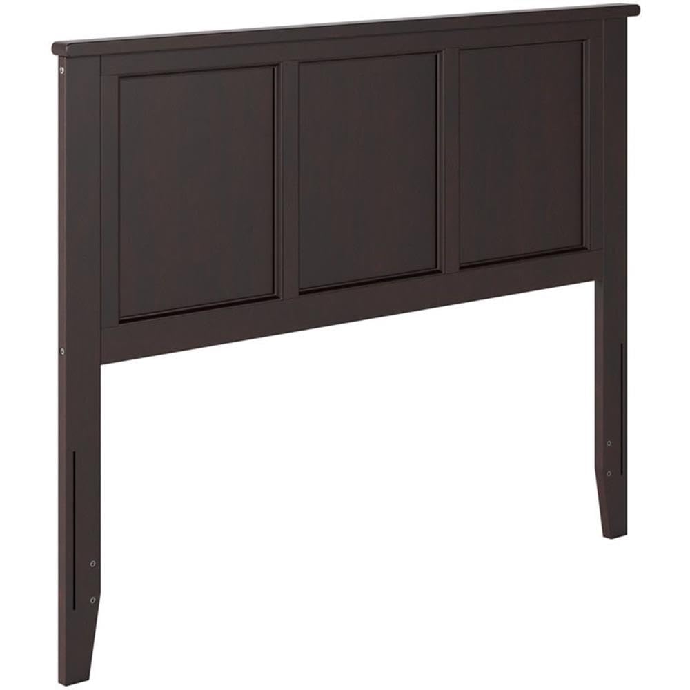 Leo & Lacey Full Panel Headboard in Espresso