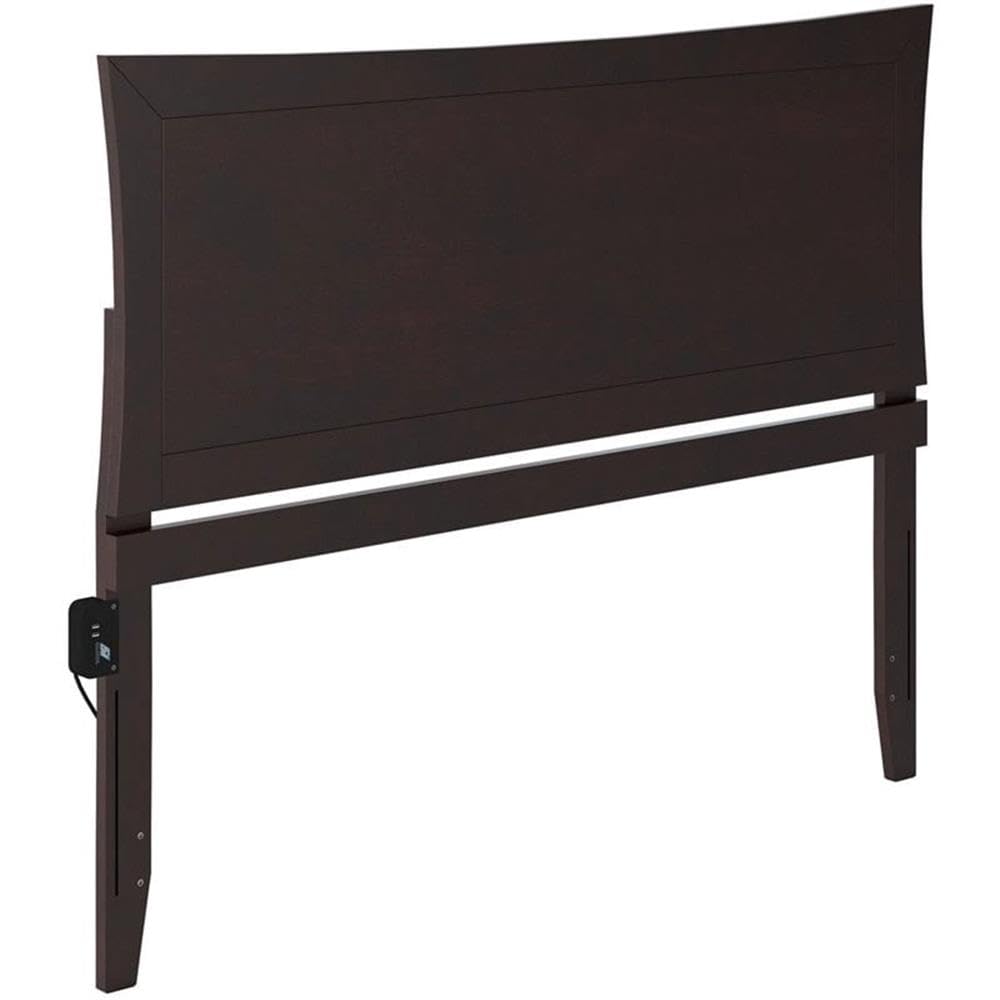 Leo & Lacey King Panel Headboard in Espresso