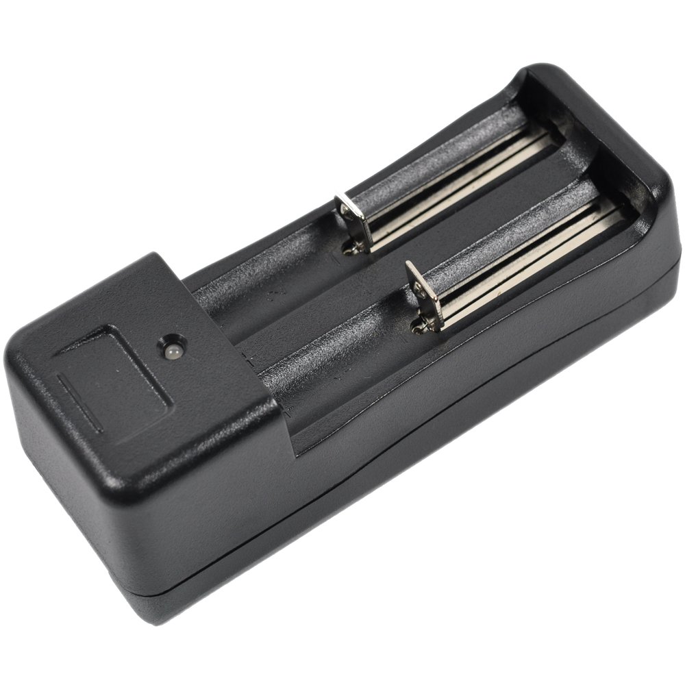 BTBAI Battery Charger AC Wall Dual Universal for 3.6/3.7v li-ion 18650 18500 16340 14500 18350 10440 14280 s1a