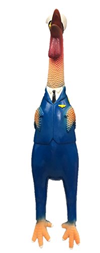 Latex Chicken Design Dog Toy (boy)