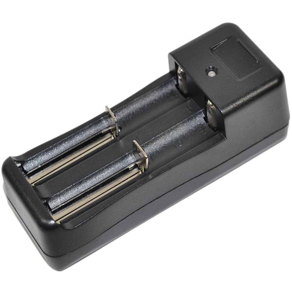 BTBAI Battery Charger AC Wall Dual Universal for 3.6/3.7v li-ion 18650 18500 16340 14500 18350 10440 14280 s1a