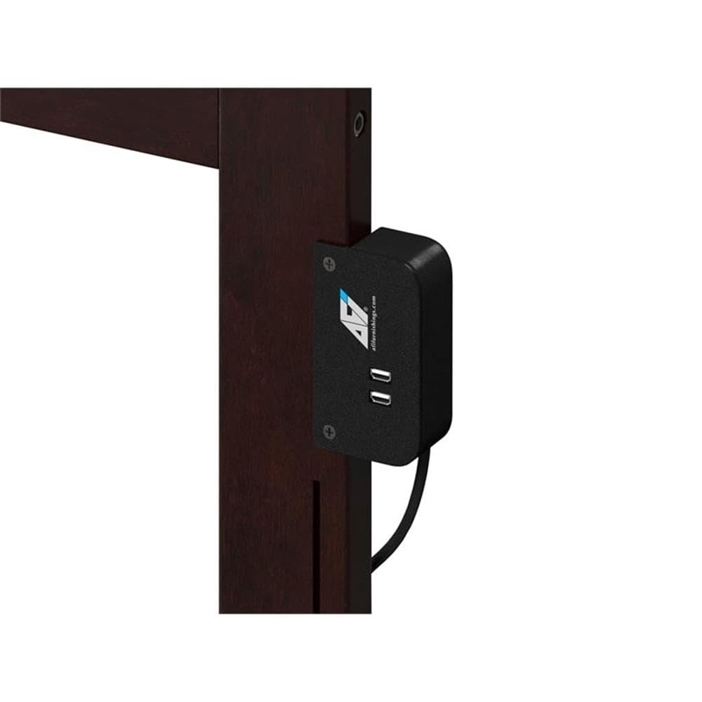Leo & Lacey King Panel Headboard in Espresso