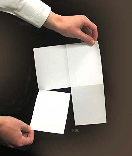 Perforated Paper, 4 Up 24# 8.5" X 11". Perforated in 4 Pcs. of 4.5" X 5.5". (1 Horizontal 1 Vertical). 500 Sheets. Ideal for W-2 and 1099 Tax Forms, and Much More. Working with Laser/Inkjet Printer.