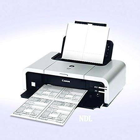 Perforated Paper, 4 Up 24# 8.5" X 11". Perforated in 4 Pcs. of 4.5" X 5.5". (1 Horizontal 1 Vertical). 500 Sheets. Ideal for W-2 and 1099 Tax Forms, and Much More. Working with Laser/Inkjet Printer.