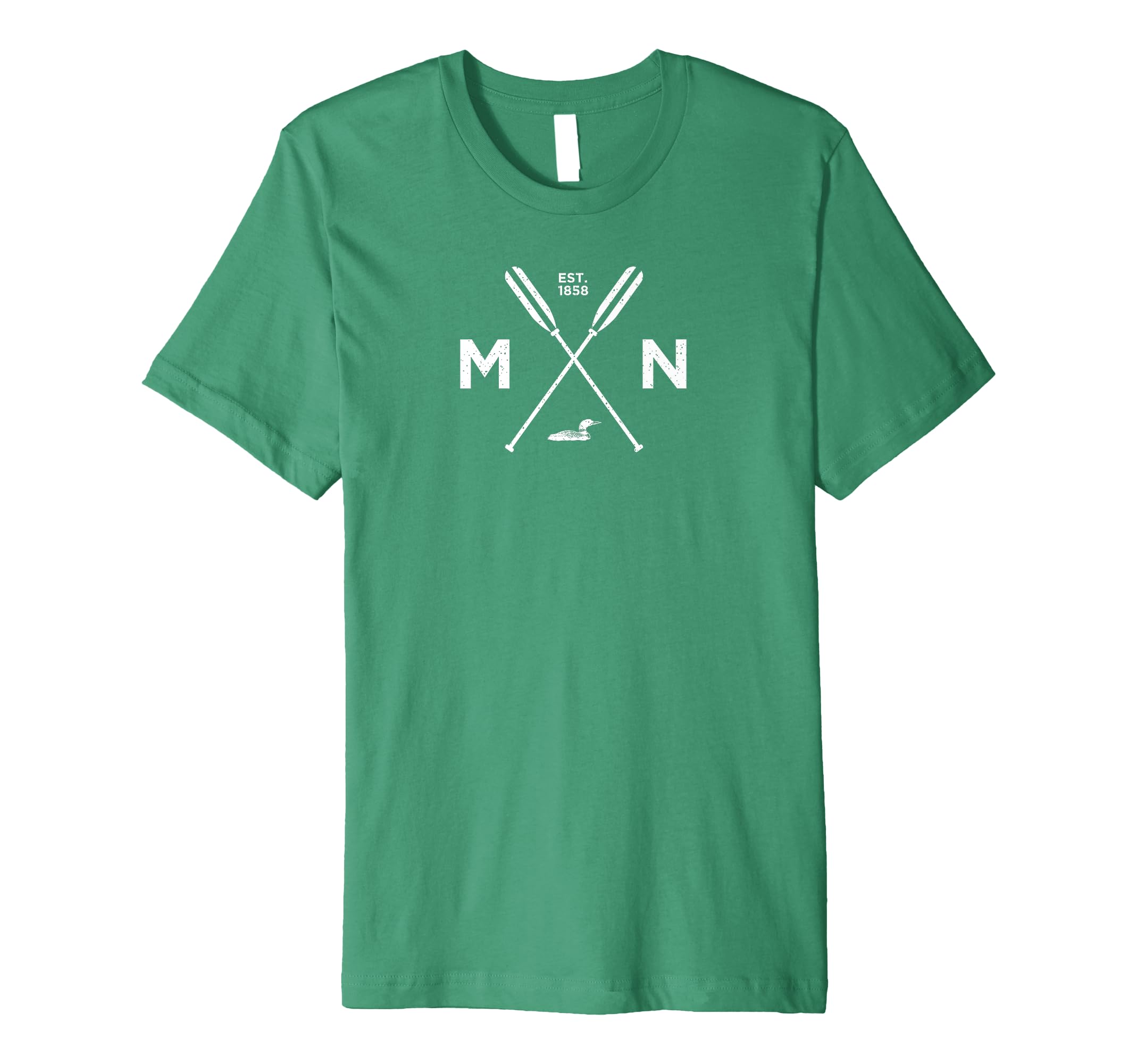 Minnesota State Awesome MN Nice Adventure Loon 1858 T-Shirt