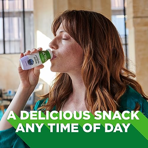 Activia Probiotic Dailies Strawberry Lowfat Yogurt Drinks, Delicious Daily Probiotic Yogurt Smoothie Drinks to Help Support Gut Health, 8 Ct, 3.1 FL OZ