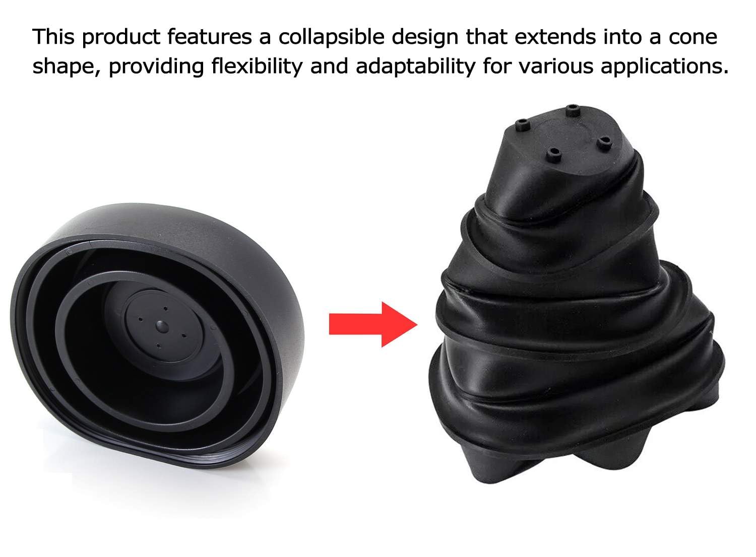iJDMTOY 90mm-Universal Front Road Illuminating Light Housing Rear End Rubber Seal Caps Compatible With Automotive Installing/Upgrade Light Bulbs