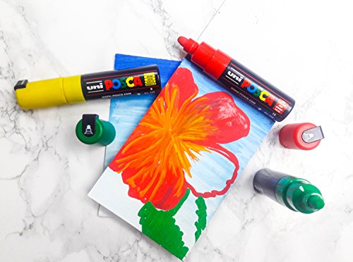 Posca Acrylic Paint Marker, Broad Bullet, Black