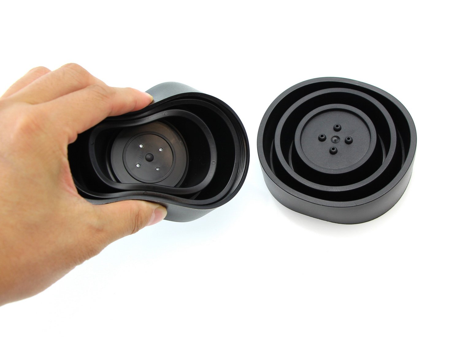 iJDMTOY 90mm-Universal Front Road Illuminating Light Housing Rear End Rubber Seal Caps Compatible With Automotive Installing/Upgrade Light Bulbs