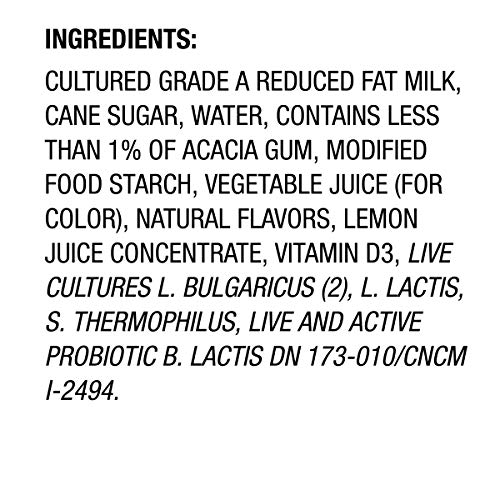 Activia Probiotic Dailies Strawberry Lowfat Yogurt Drinks, Delicious Daily Probiotic Yogurt Smoothie Drinks to Help Support Gut Health, 8 Ct, 3.1 FL OZ
