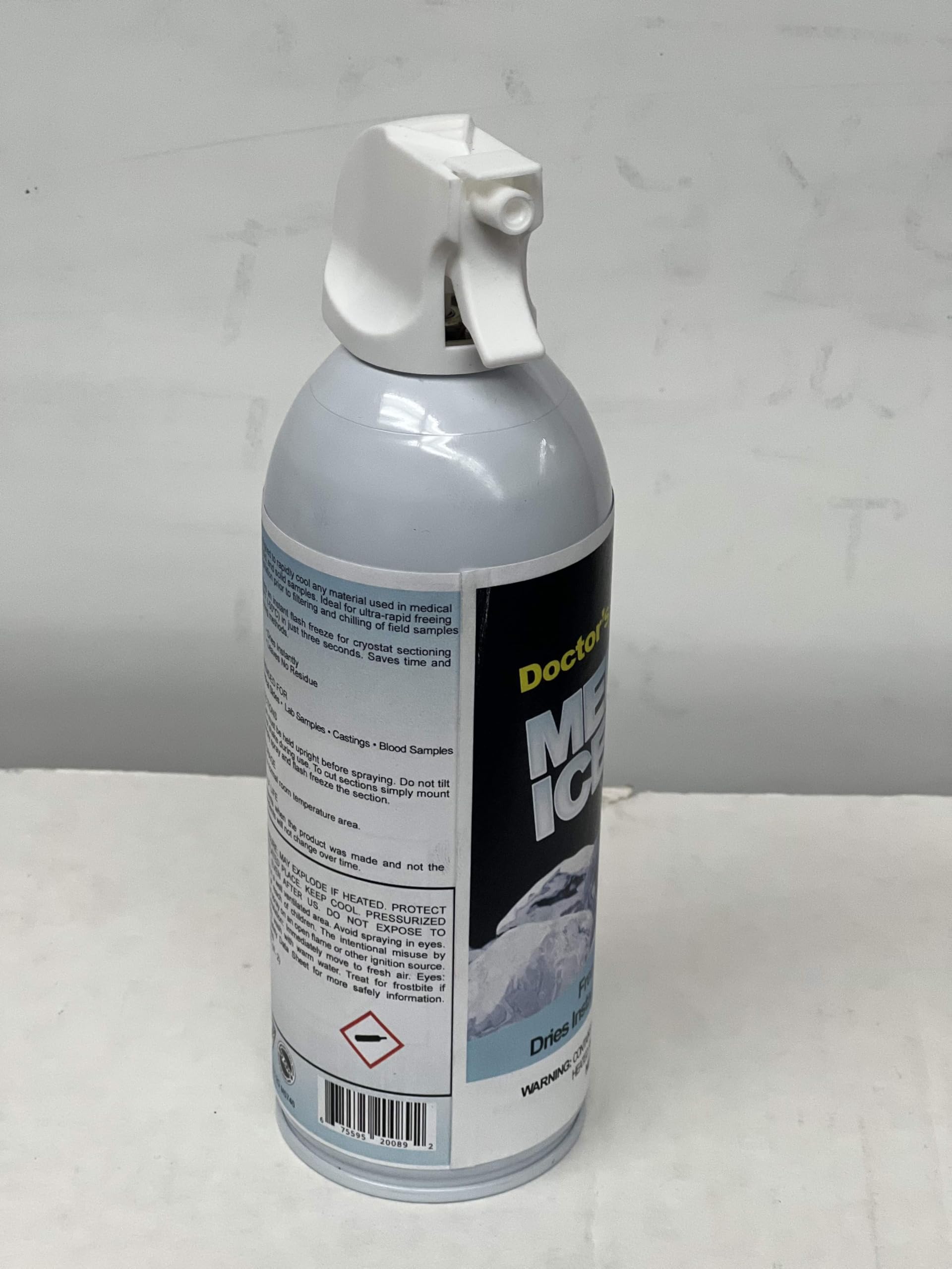 Freeze Spray DrsTouch Medical Ice 10 oz Strength Medical Grade (283ml)