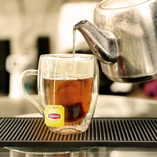 Lipton Black Tea Bags, Hot or Iced, Black tea with Caffeine, 240 Total Bags (20ct - Pack of 12)