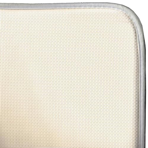 Caroline's Treasures CK2464RUG Merry Christmas Red Staffie Bull Terrier Machine Washable Memory Foam Mat, Bathroom Rug, Non-Slip Bath Mat, Durable Thick Washable Rugs for Kitchen, Bathroom Quick Dry,