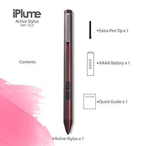iPlume Stylus, MPP V2.0 for Surface Series and MPP Enabled Devices on Description, Not Compatible with Chrome OS