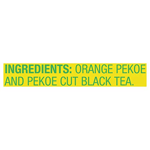 Lipton Black Tea Bags, Hot or Iced, Black tea with Caffeine, 240 Total Bags (20ct - Pack of 12)