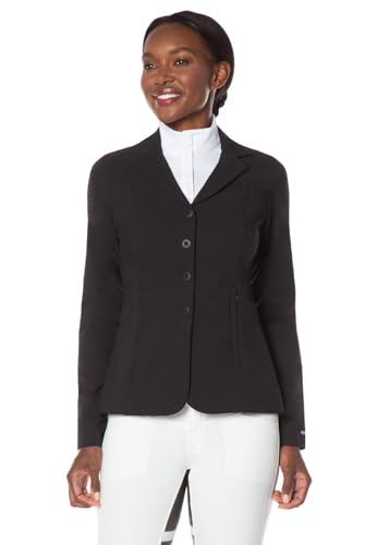 Kerrits Stretch Competitor Koat 4-Snap Black Size: XL