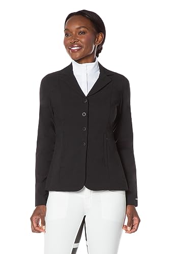 Kerrits Stretch Competitor Koat 4-Snap Black Size: XL