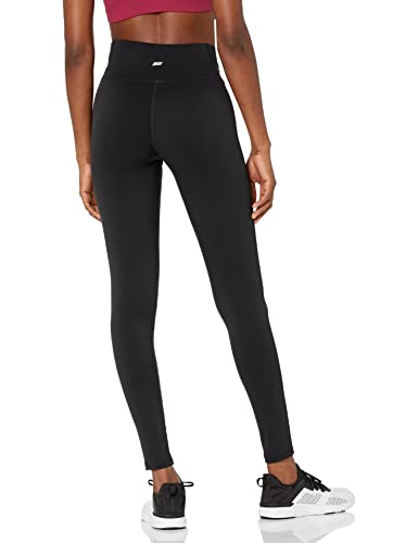 Amazon Essentials Women's Studio Sculpt Mid-Rise Full-Length Active Legging, Black, Small