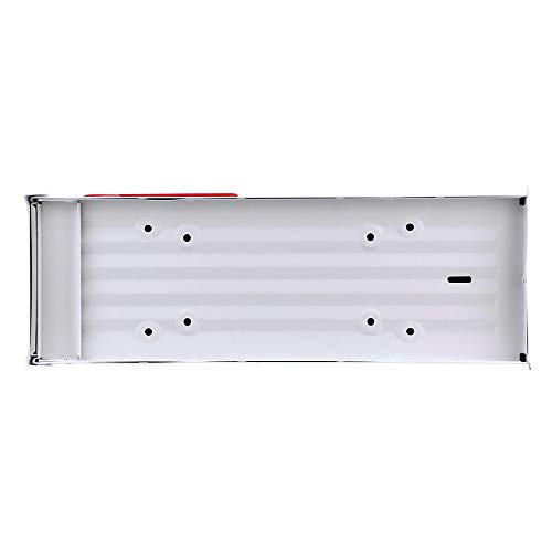 Gibraltar Mailboxes ADM11W01 Admiral Mailbox, Medium, Textured White