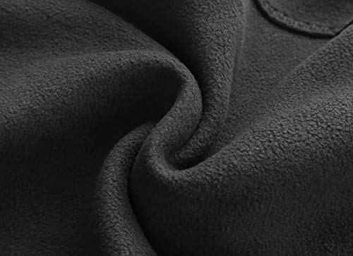 Letook Winter Thermal Fleece Cycling Jacket Men Windproof Warm Comfortable Cycle Wear with Reflective for Outdoor Running, Jogger, Riding 100230 XL