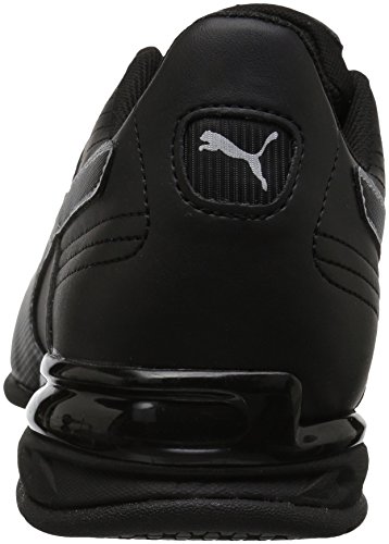 PUMA Mens Super Levitate Cross Trainer, PUMA Mens Black-PUMA Mens Aged Silver, 13