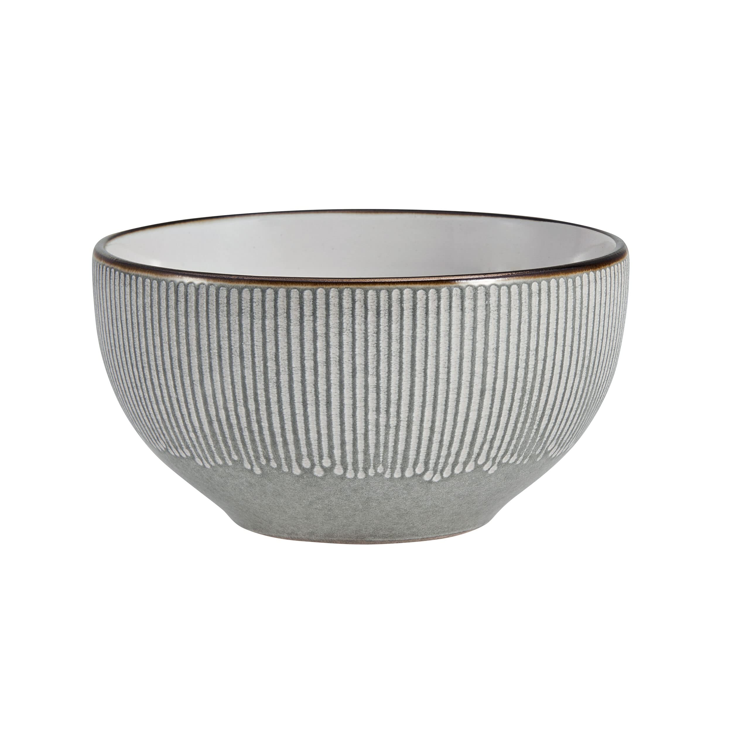 Pfaltzgraff Arlie Gray 12 Piece Dinnerware Set, Service for 4, Gray