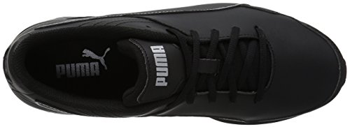 PUMA Mens Super Levitate Cross Trainer, PUMA Mens Black-PUMA Mens Aged Silver, 13