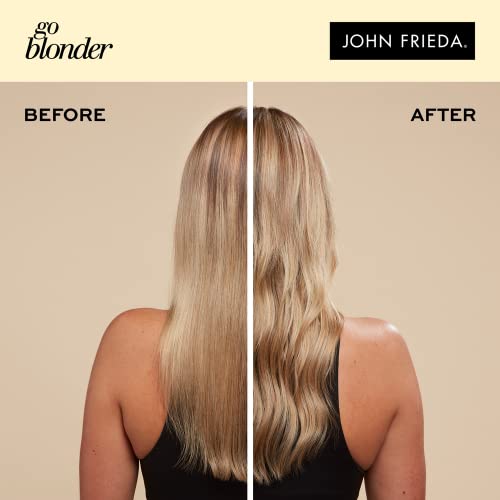 John Frieda Sheer Blonde Go Blonder Lightening Conditioner with Lemon Oil and Hair Strengthening, 100 ml