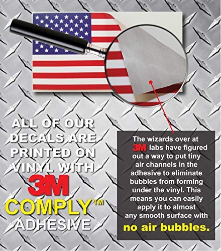 Variety Pack of Thin Silver Line Corrections Officer CO Prison Decal Vinyl Sticker American Flag Car Truck(6 Pack)