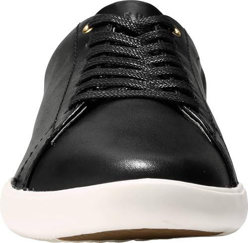 Cole Haan Womens Grand Crosscourt II Black Leather/White 8.5 B - Medium