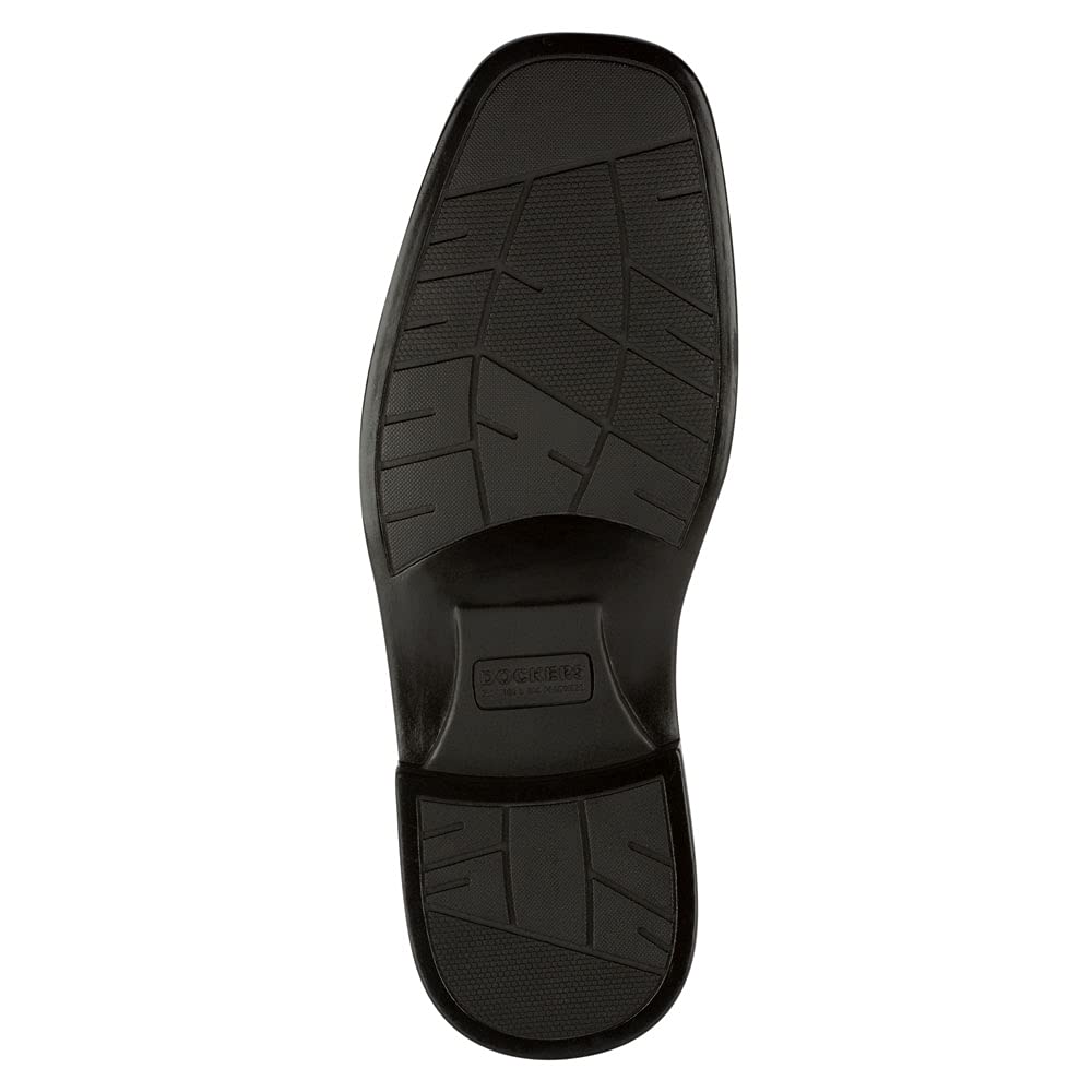 DOCKERS Mens Edson Dress Loafer Shoe, Black, 15 W