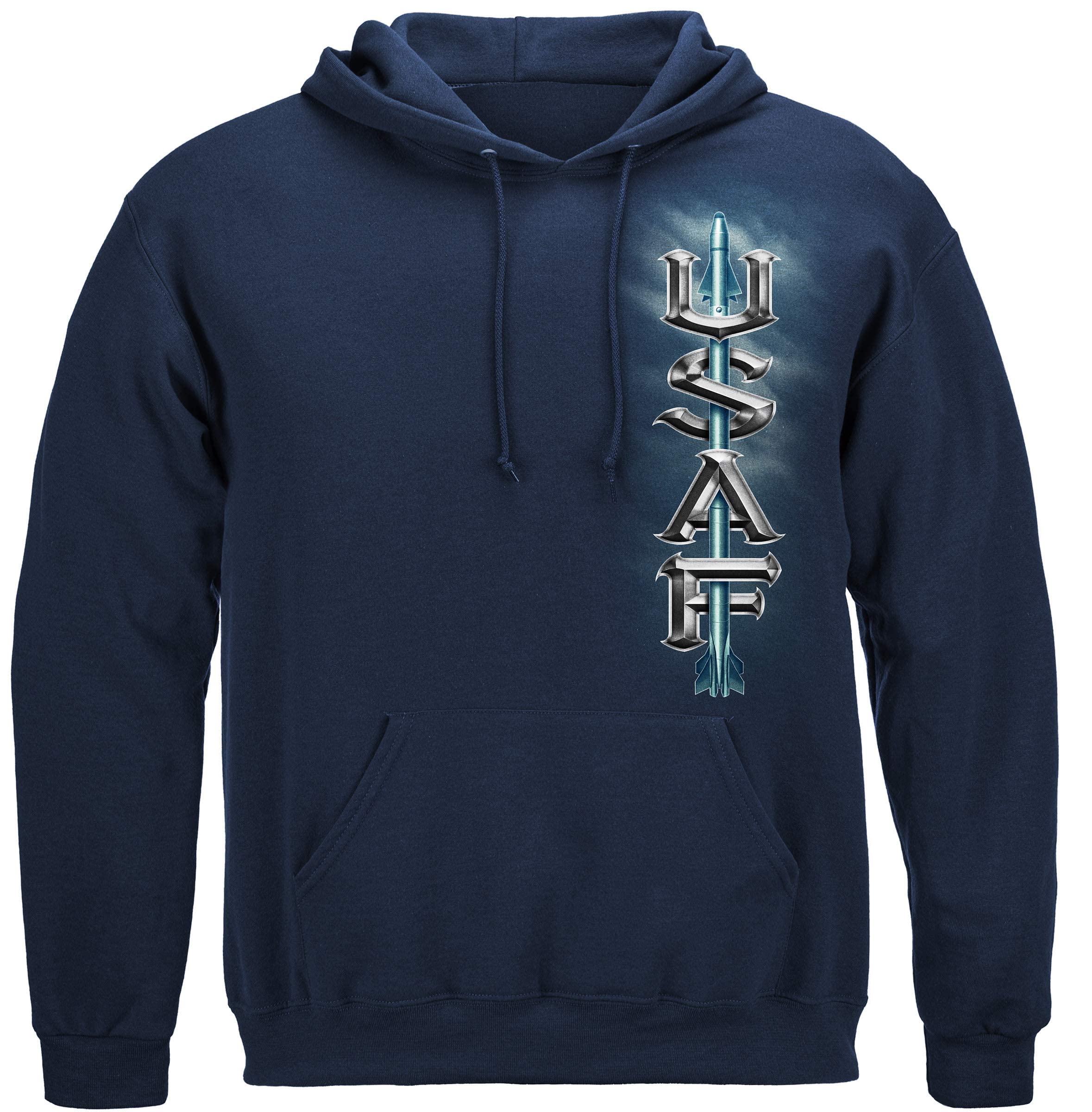 Erazor Bits air force HOODIE for men | Air Force USAF Missile Hooded Sweat ADD-MM147SWL