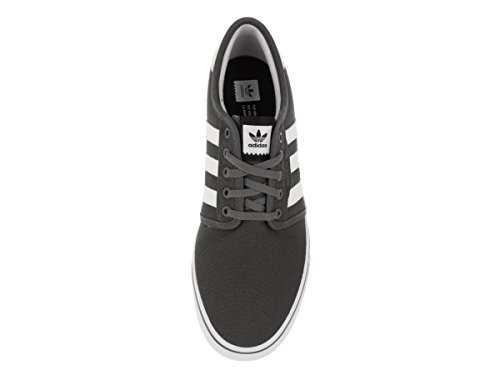 adidas Originals Men's Seeley Running Shoe, Ash Grey/White/Black, 7 M US