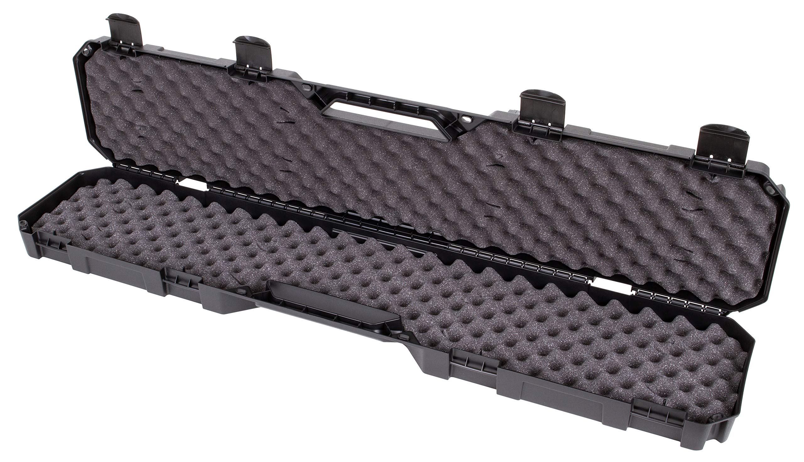 Flambeau Outdoors Express Gun Case, 46" Hard Rifle/Shotgun Protection, Black